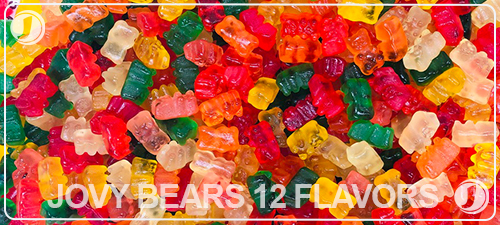 BEARS GUMMIES 12 FLAVORS 6 oz – Jovy Candy